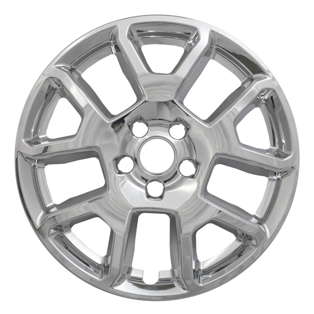Jeep Renegade 2019 - 2021 Chrome/Black Impostor Wheel Skins ...